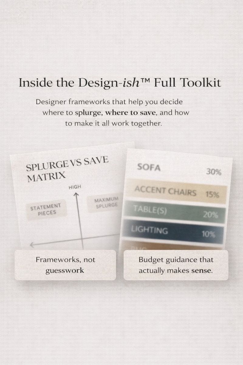 Design-ish | A calm, designer-guided approach to creating a home you l ...